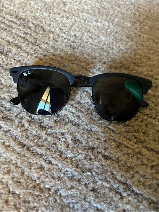 Ray-Ban | Accessories | Rayban Metal Club Masters Sunglasses | Poshmark